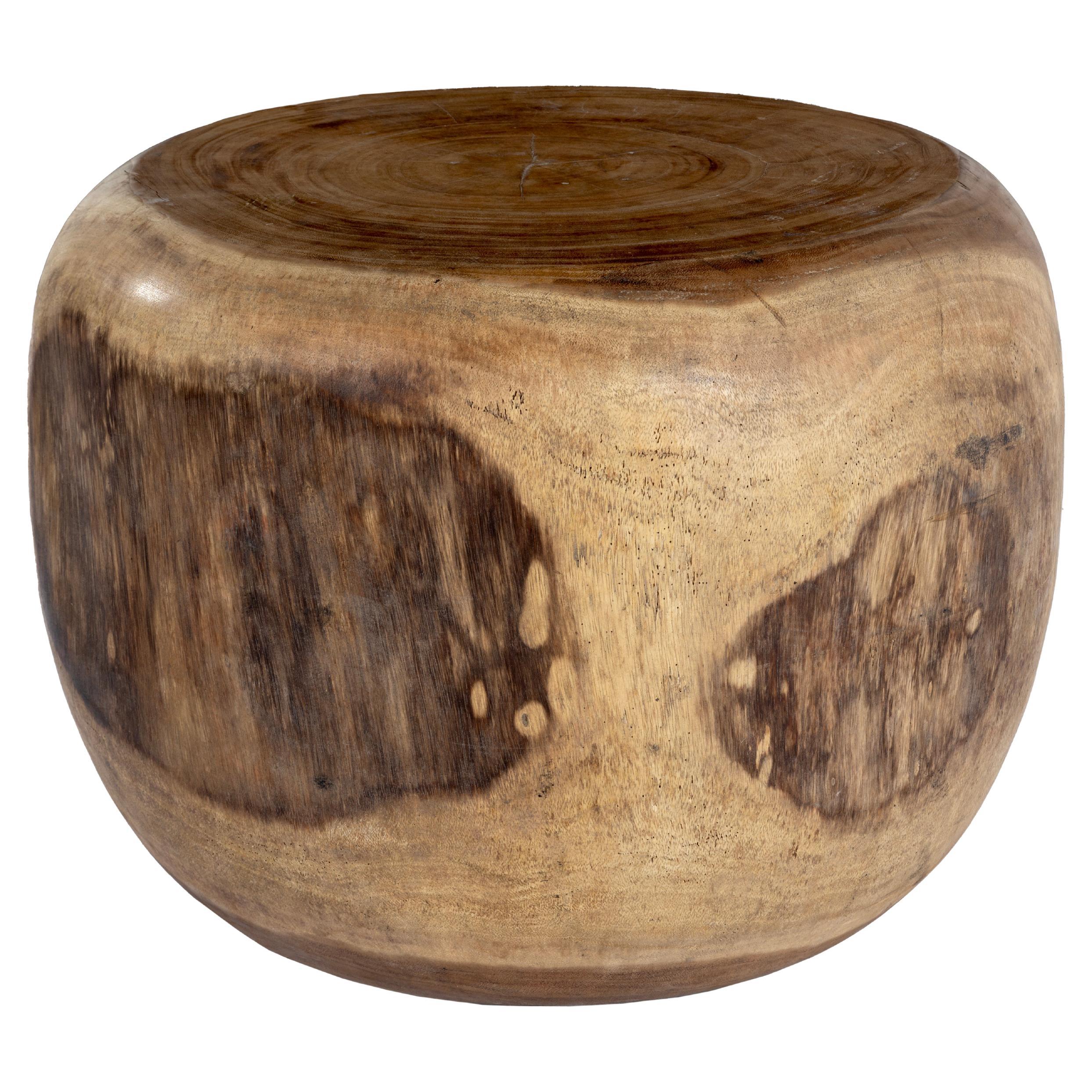 Rounded Lychee Side Table For Sale at 1stDibs