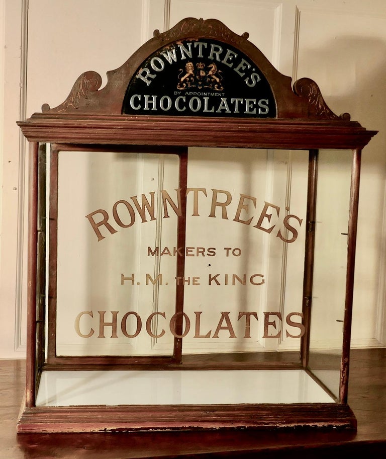 Rowntree’s Sweet Shop Display Cabinet Advertising Shop Display Cabinet ...
