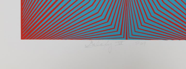 Roy Ahlgren - Galaxy VI, OP Art Silkscreen by Roy Ahlgren For Sale at ...