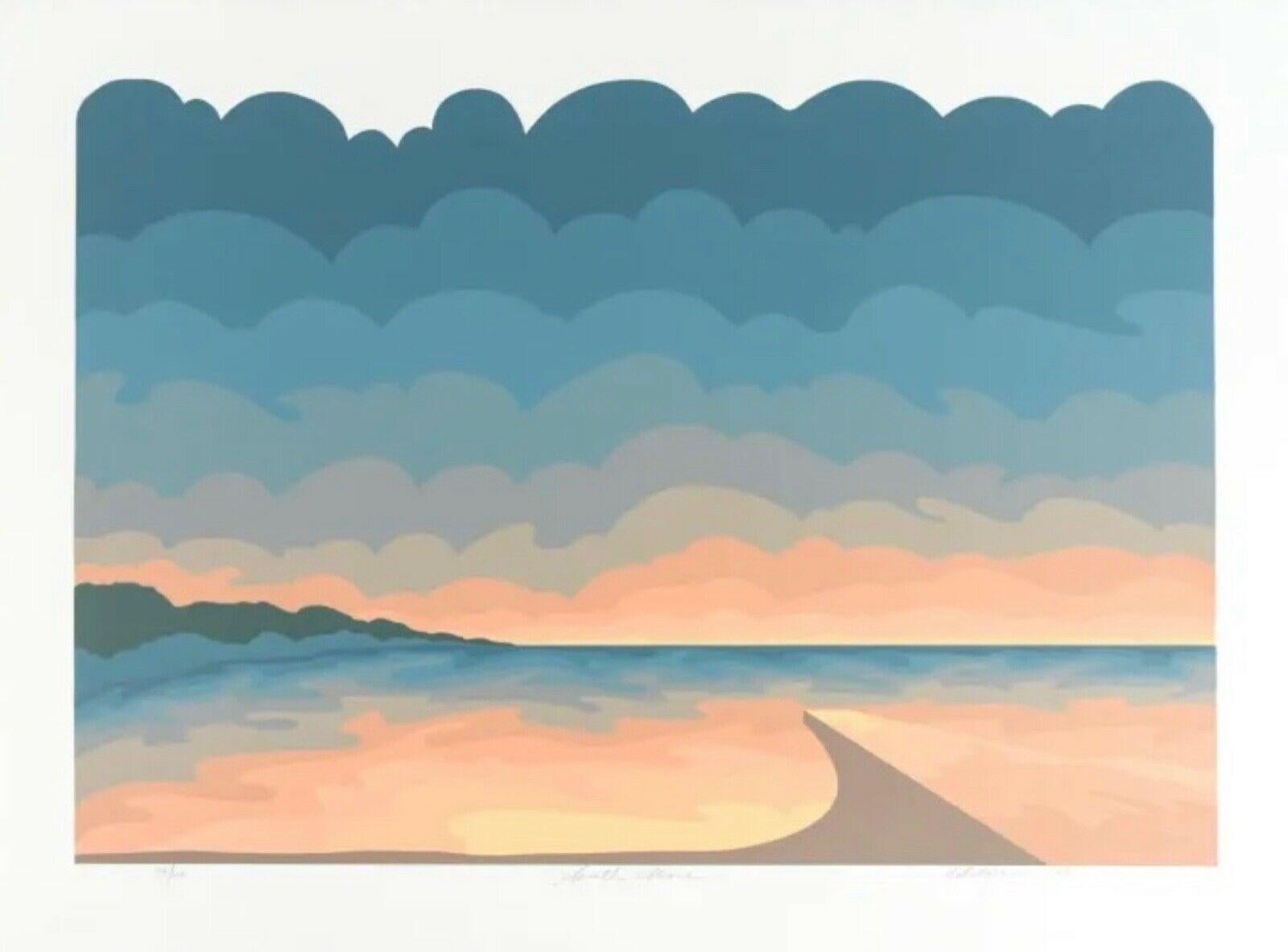 Roy Ahlgren - Safe Harbor, Op Art Serigraph by Roy Ahlgren For Sale at ...