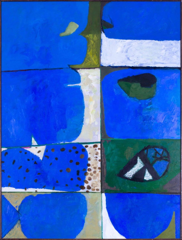 Roy Bizley - British, 20th Century Oil painting 'The Seasons', large ...