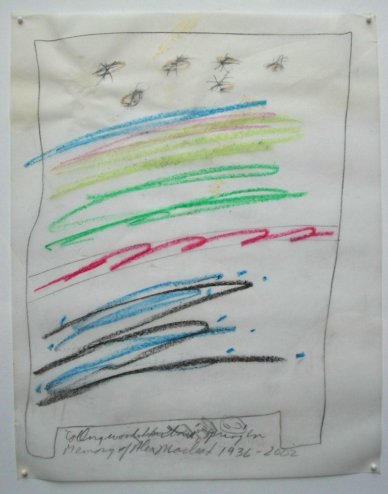 Roy D. Fleming, Contemporary Canadian Graphite Drawing 1., Signed ...