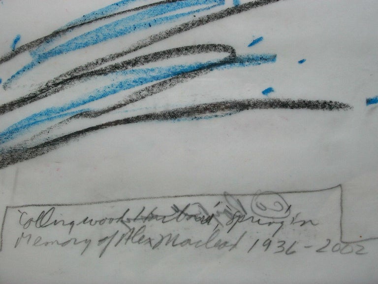 Roy D. Fleming, Contemporary Canadian Graphite Drawing 1., Signed ...