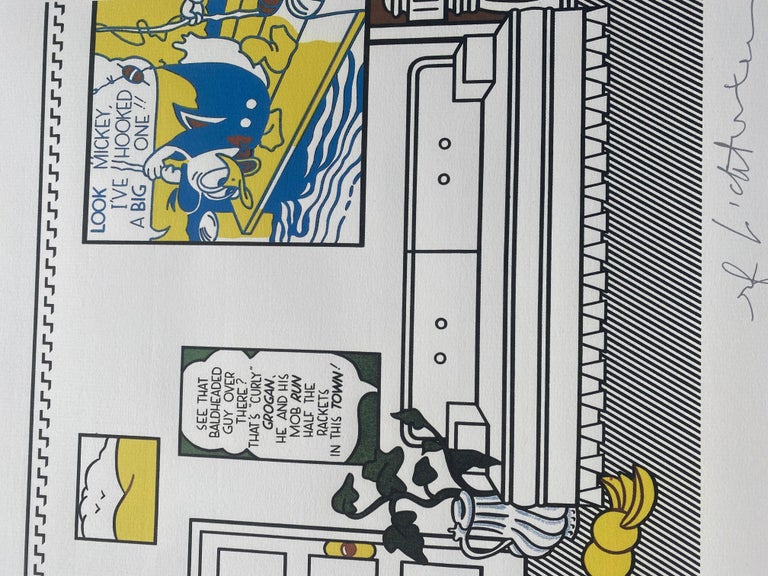 Roy Lichtenstein, Artist's Studio Look Mickey, 1995 at 1stDibs