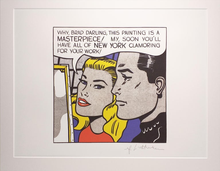 Roy Lichtenstein "MASTERPIECE" 1995 at 1stDibs | masterpiece roy ...