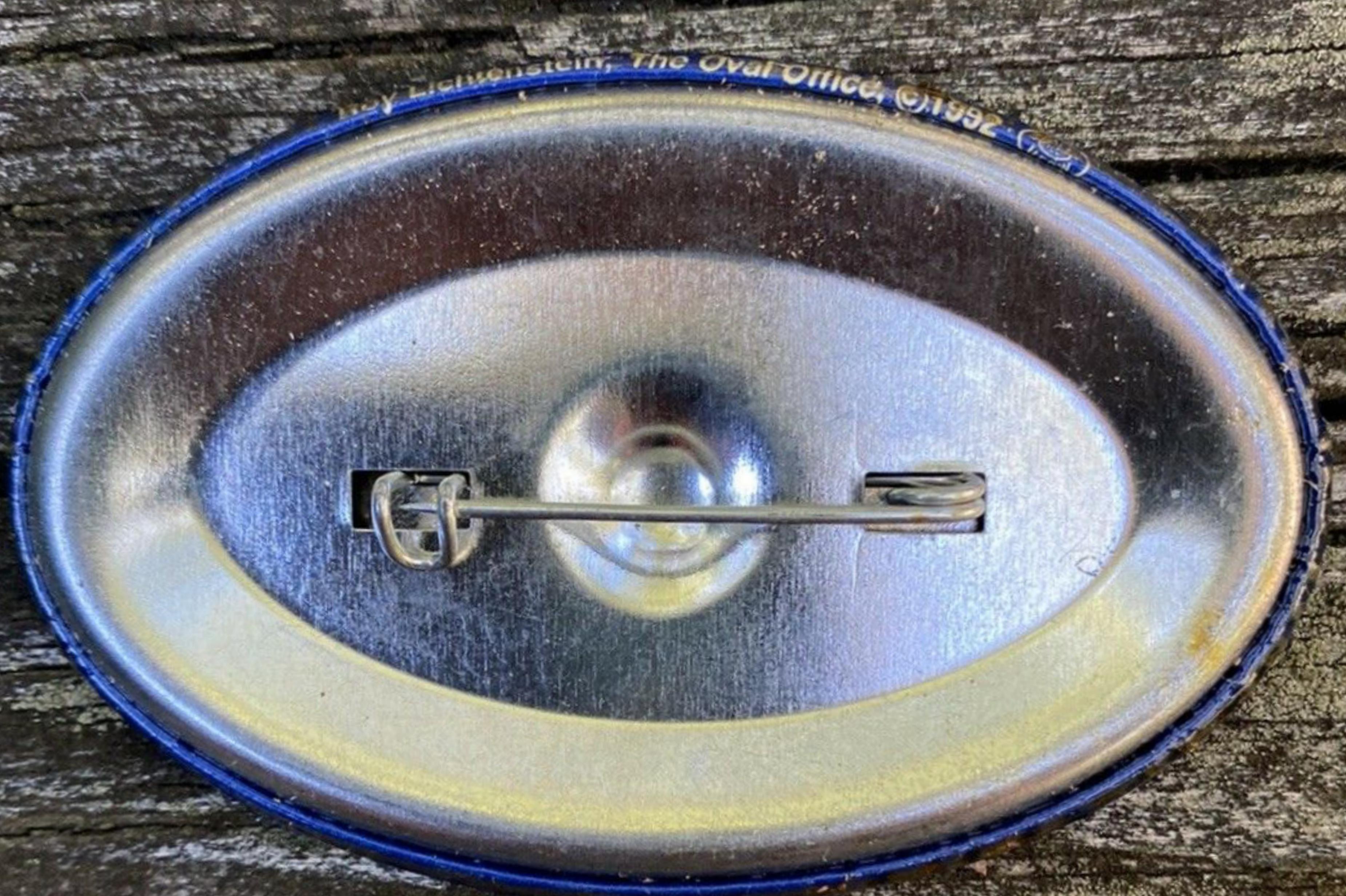 Roy Lichtenstein - The Oval Office limited edition political button for ...