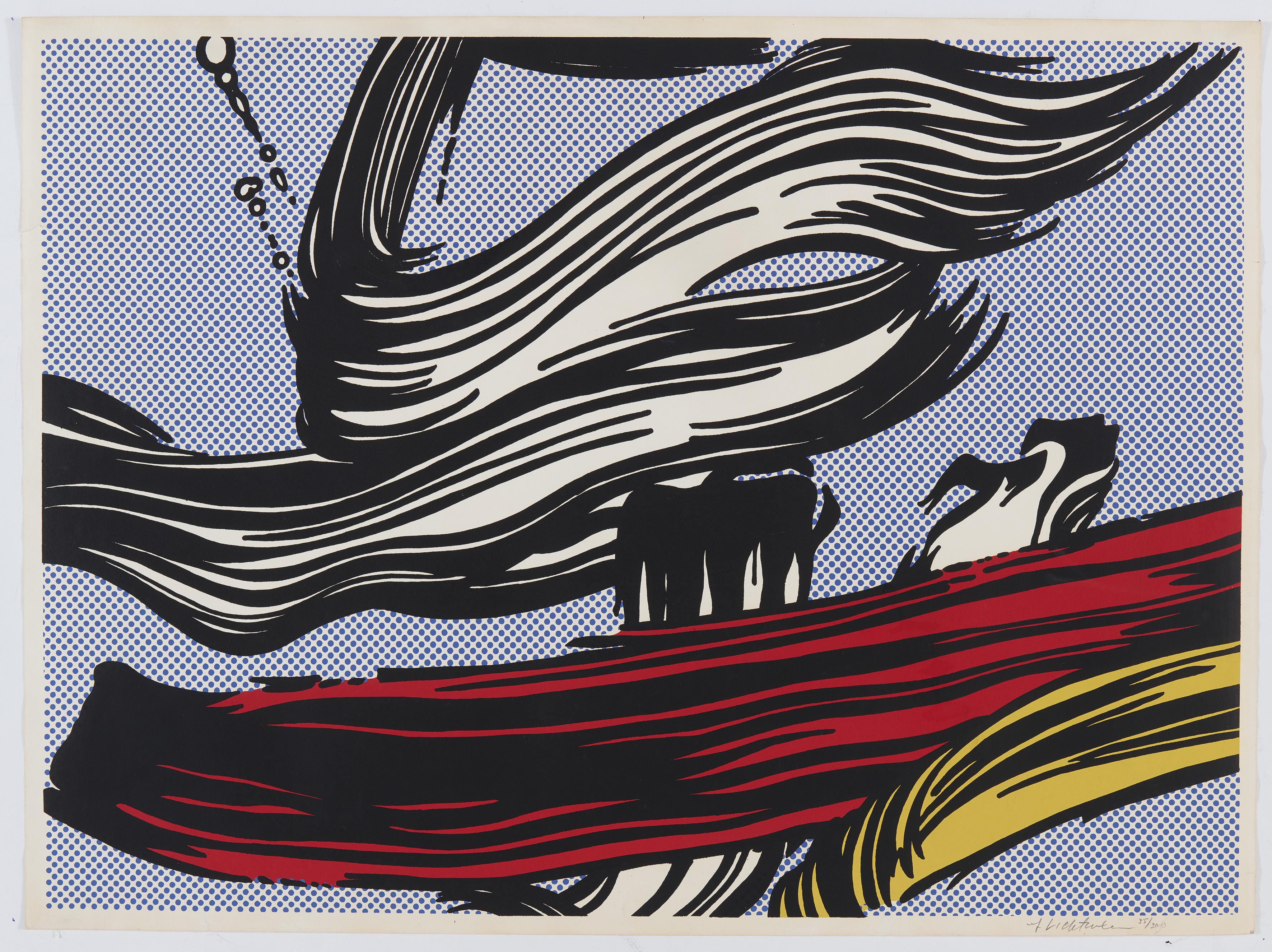 Roy Lichtenstein - Composition IV at 1stDibs