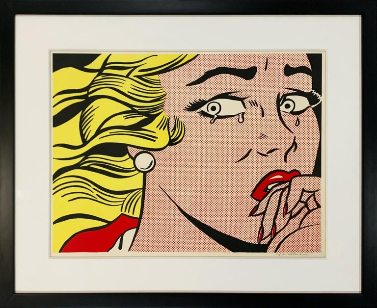 Roy Lichtenstein - Crying Girl at 1stDibs