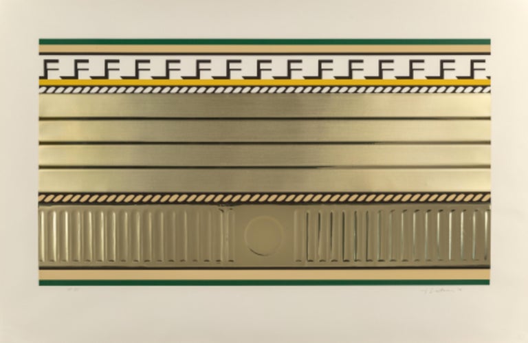 Roy Lichtenstein - Entablement III En vente sur 1stDibs