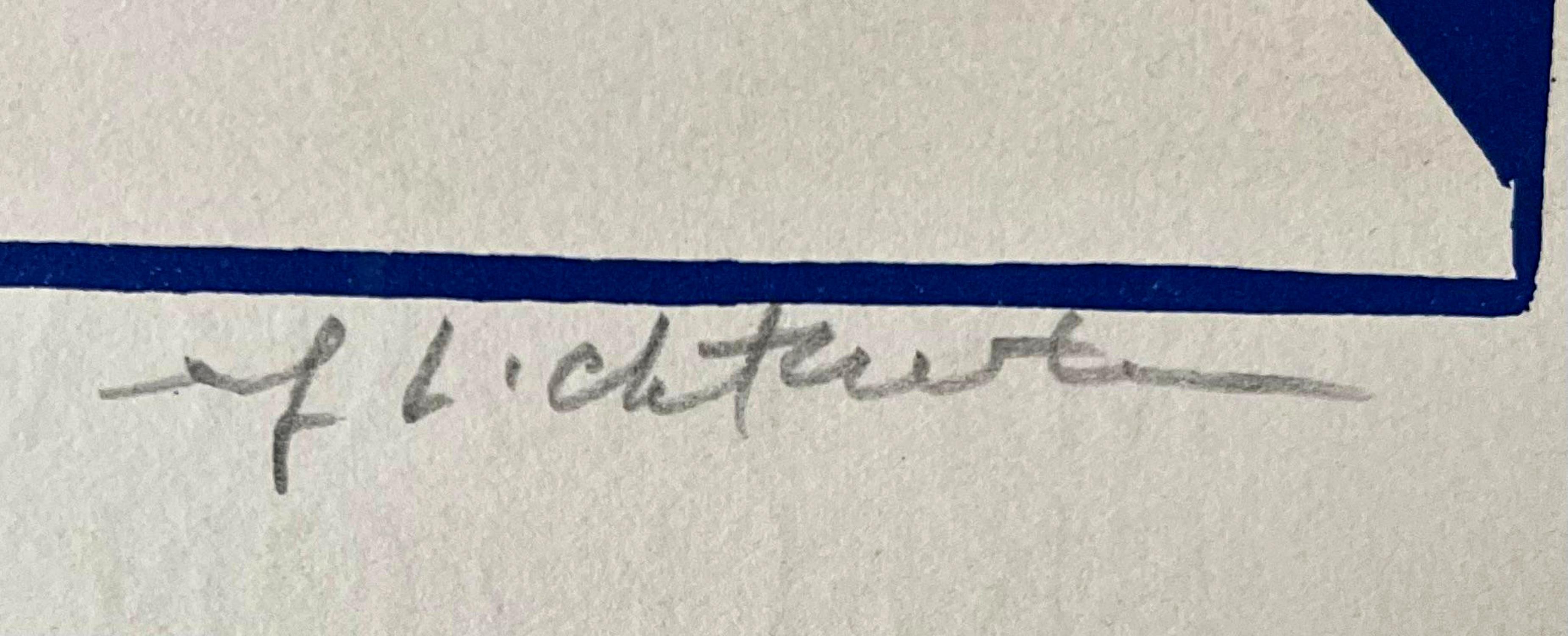 Roy Lichtenstein - Girl With Spray Can, from the Deluxe hand signed ...