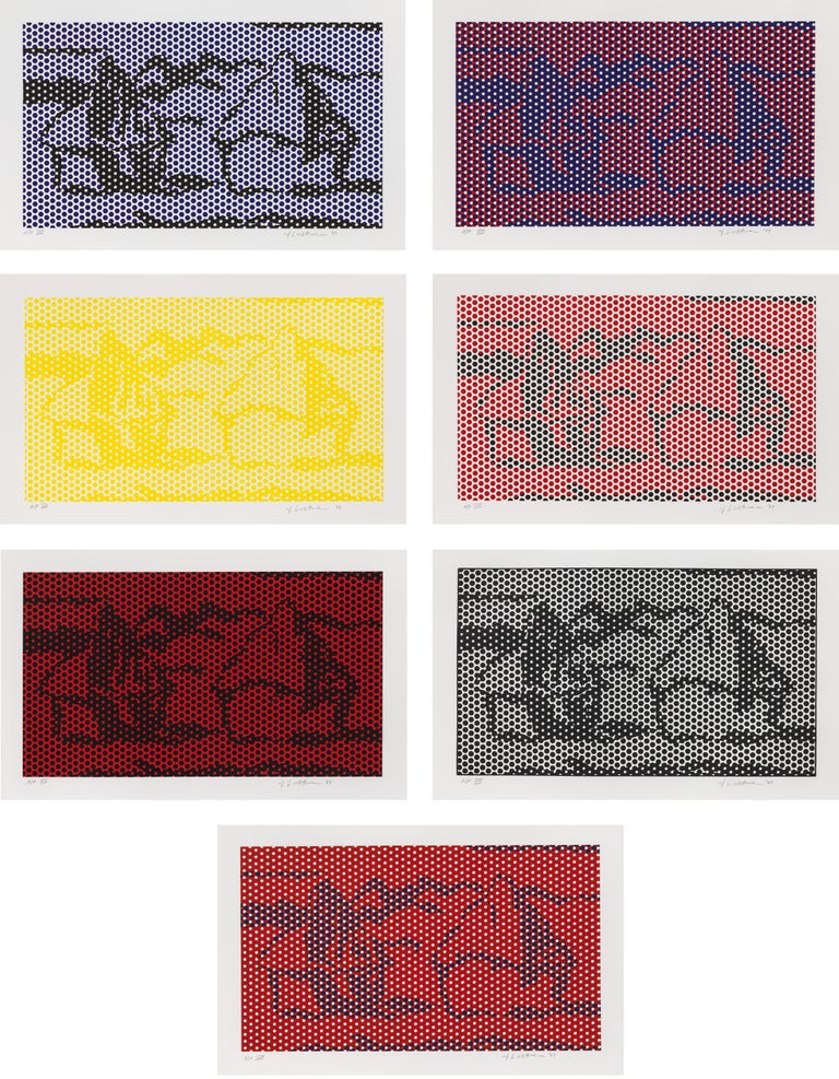 Roy Lichtenstein - Haystack Series For Sale at 1stDibs