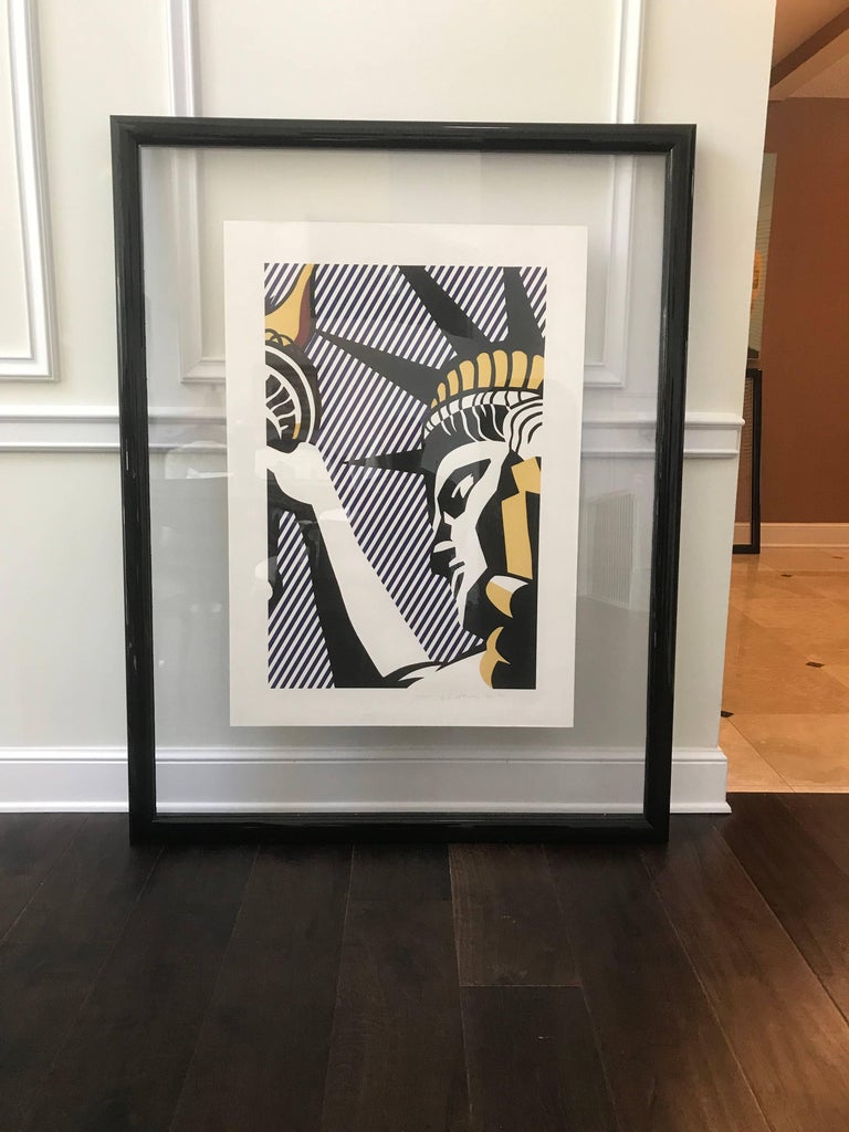 Roy Lichtenstein - I Love Liberty at 1stDibs | i love liberty roy ...