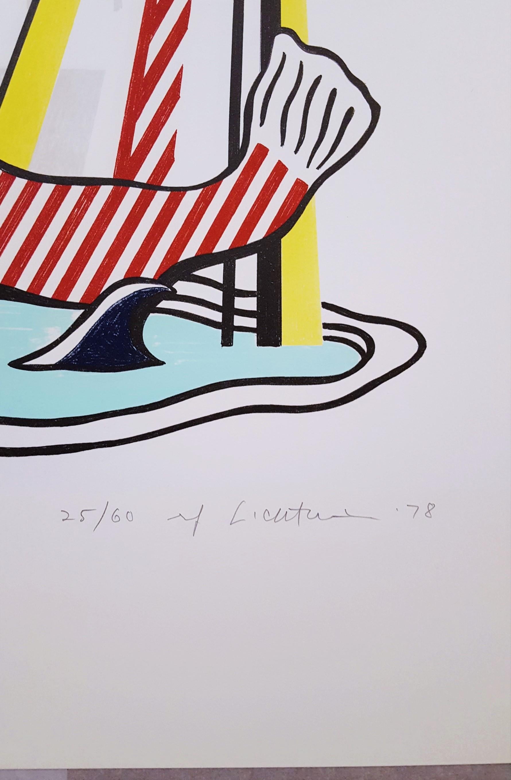 Roy Lichtenstein - Mermaid at 1stDibs | roy lichtenstein mermaid ...