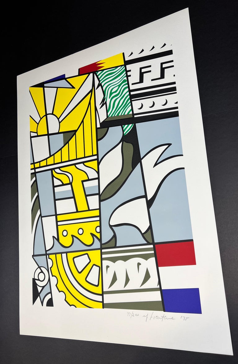 Roy Lichtenstein - Roy Lichtenstein - Bicentennial Print - hand-signed ...