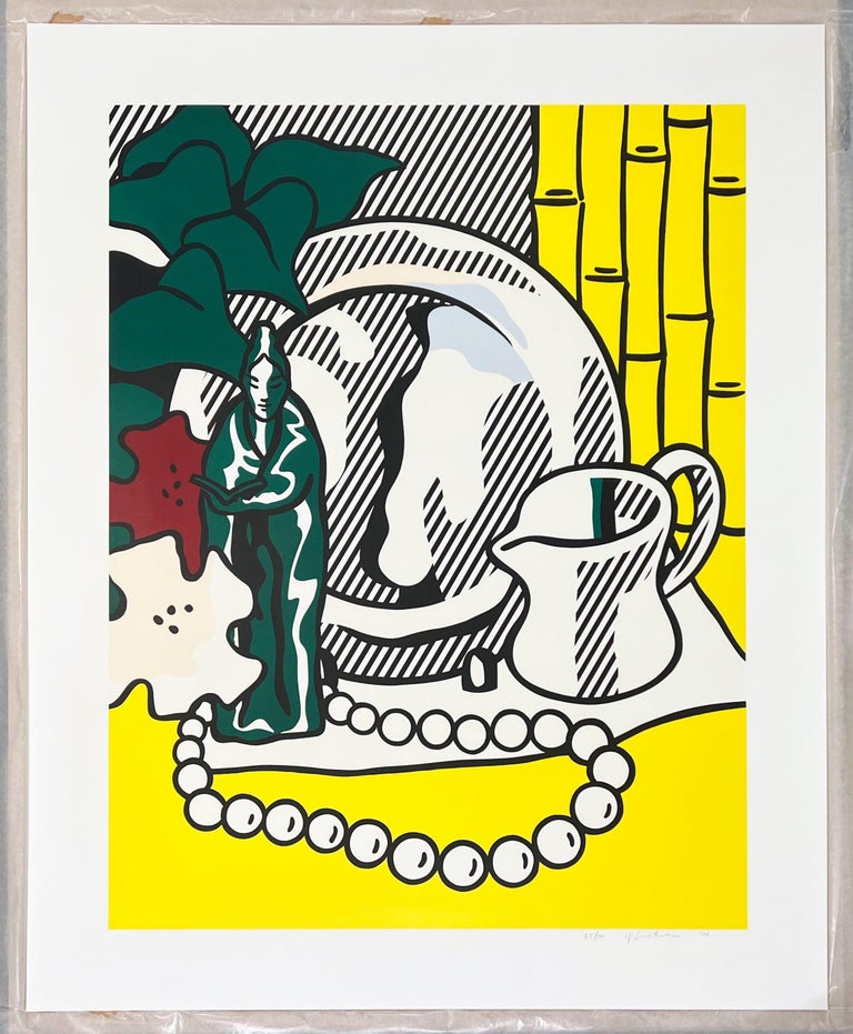 Roy Lichtenstein - Still Life with Figurine (Six Still Lifes) For Sale ...
