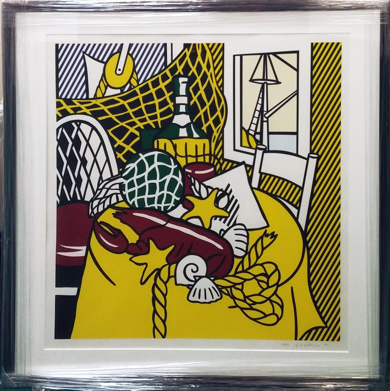 Roy Lichtenstein - STILL LIFE WITH LOBSTER at 1stDibs