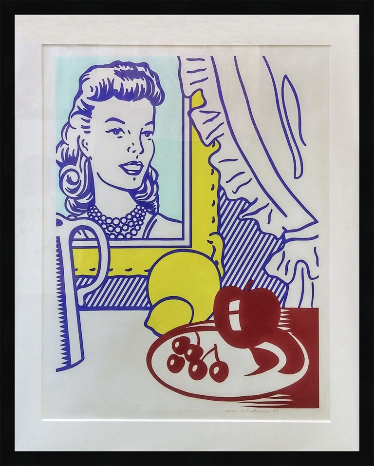 Roy Lichtenstein - STILL LIFE WITH PORTRAIT at 1stDibs