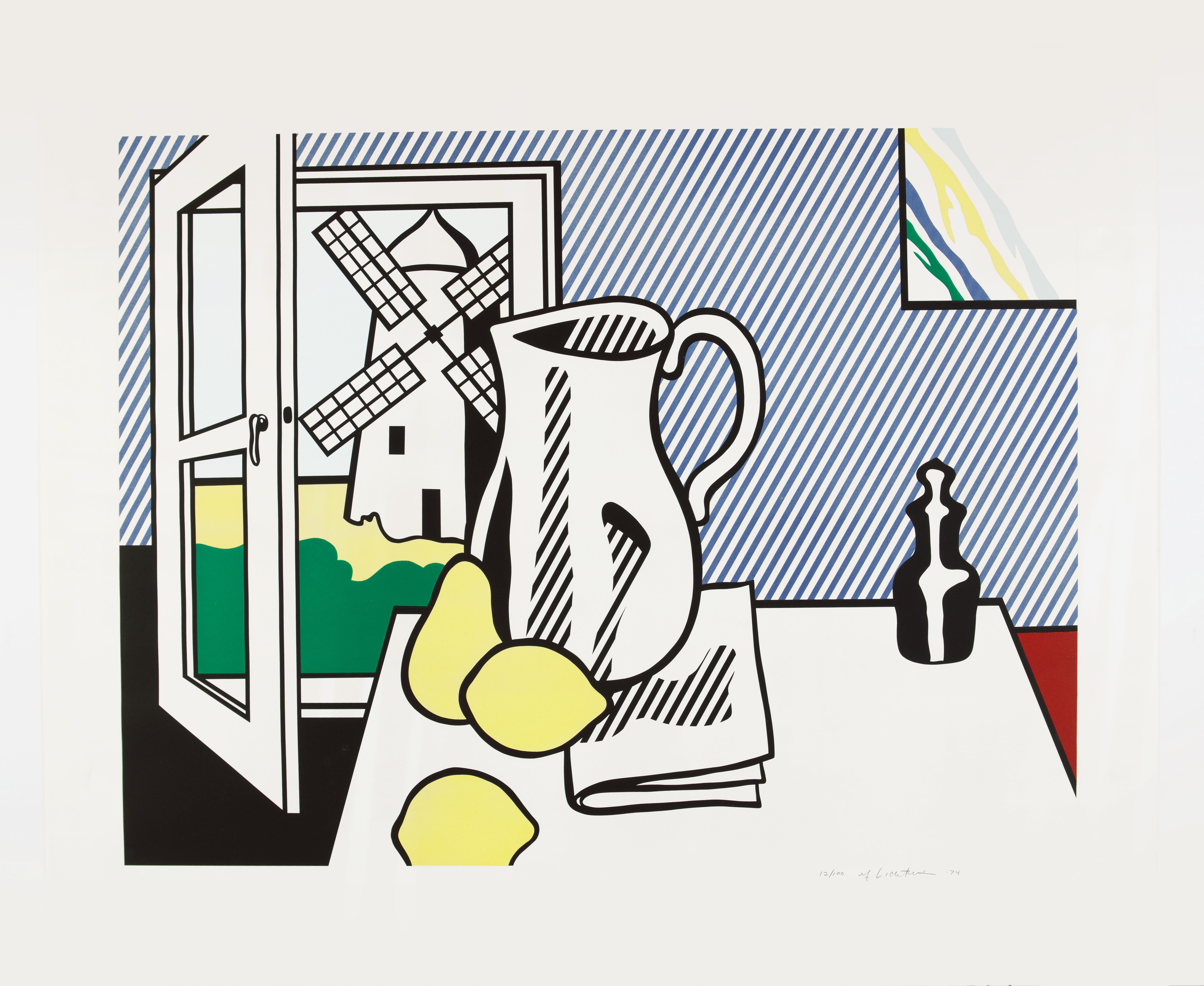 Roy Lichtenstein - Still Life with Windmill at 1stDibs