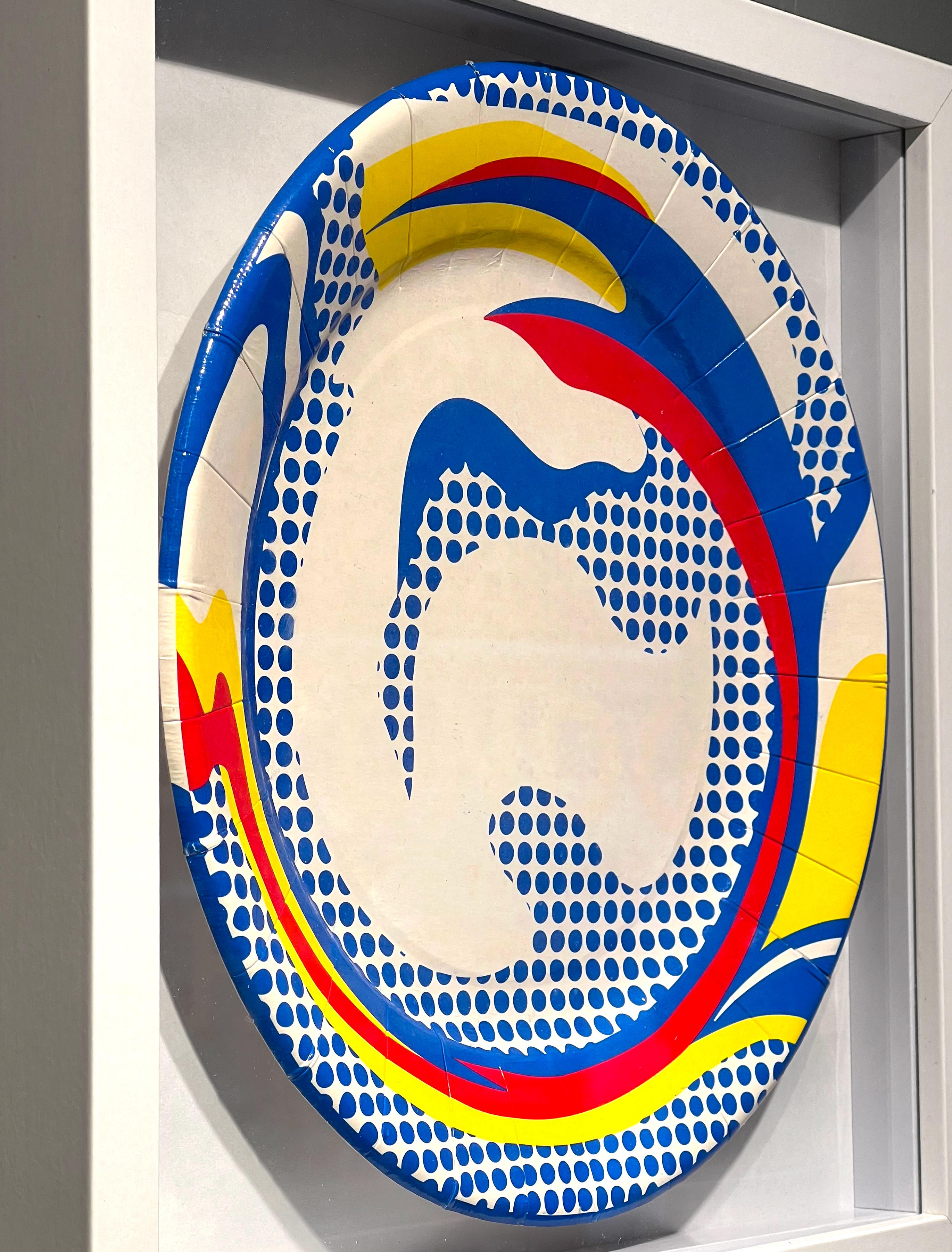 Roy Lichtenstein - Roy Lichtenstein 'Paper Plate' Screenprint Sculpture ...