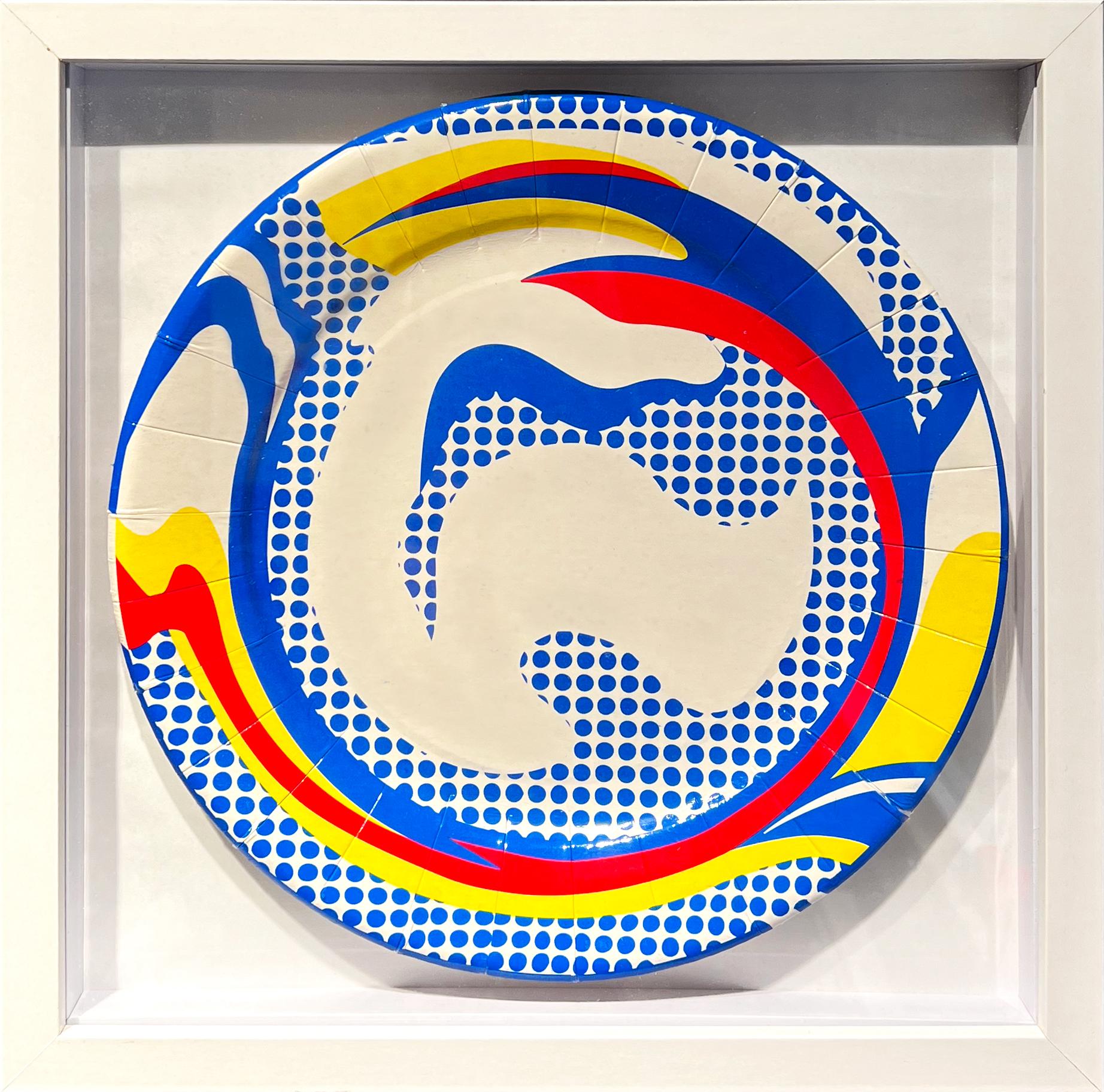 Roy Lichtenstein - Roy Lichtenstein 'Paper Plate' Screenprint Sculpture ...