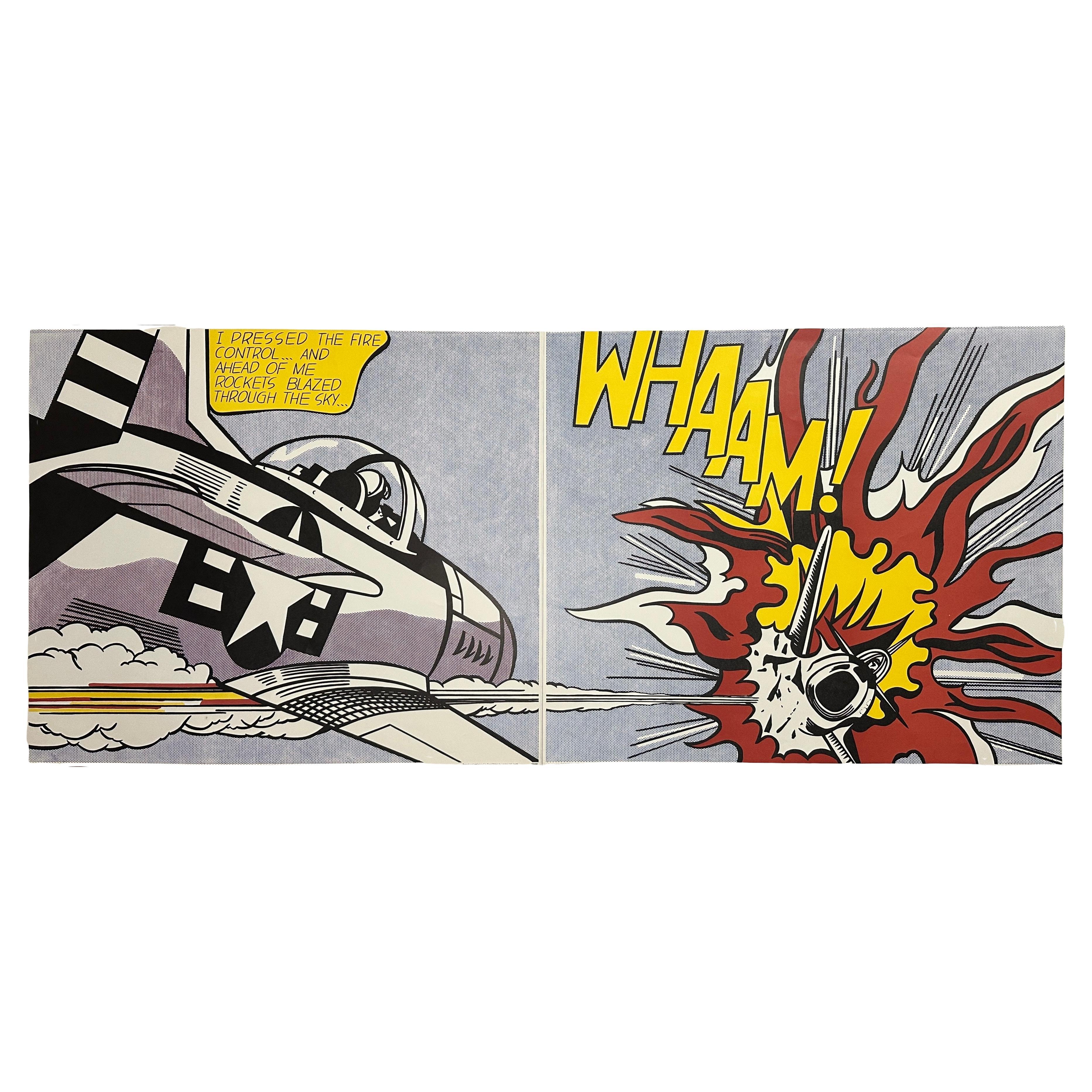 Roy Lichtenstein - ¡Whaam! 1963 Díptico Litografía offset Tate Gallery ...