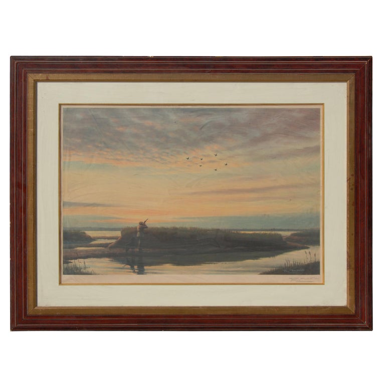 Roy Nockolds Lithograph, The Morning Flight For Sale at 1stDibs