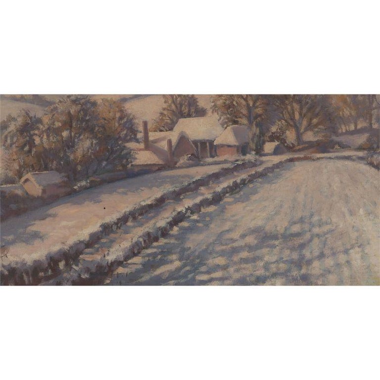 Roy Perry - Roy Perry - Contemporary Oil, Snowy Afternoon For Sale at ...
