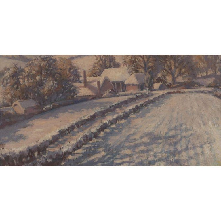Roy Perry - Roy Perry - Contemporary Oil, Snowy Afternoon For Sale at ...