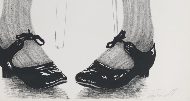 Roy Purcell - Knees, Lithograph by Charles Roy Purcell 1973 For Sale at ...