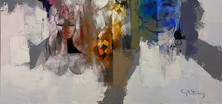 Roy Steinberg Oil on Canvas Painting Titled "The Wizard of Oz" For Sale ...