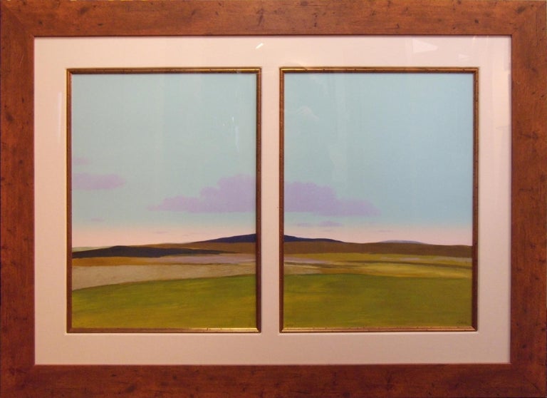 Roy Wilce - High Valley diptych For Sale at 1stDibs