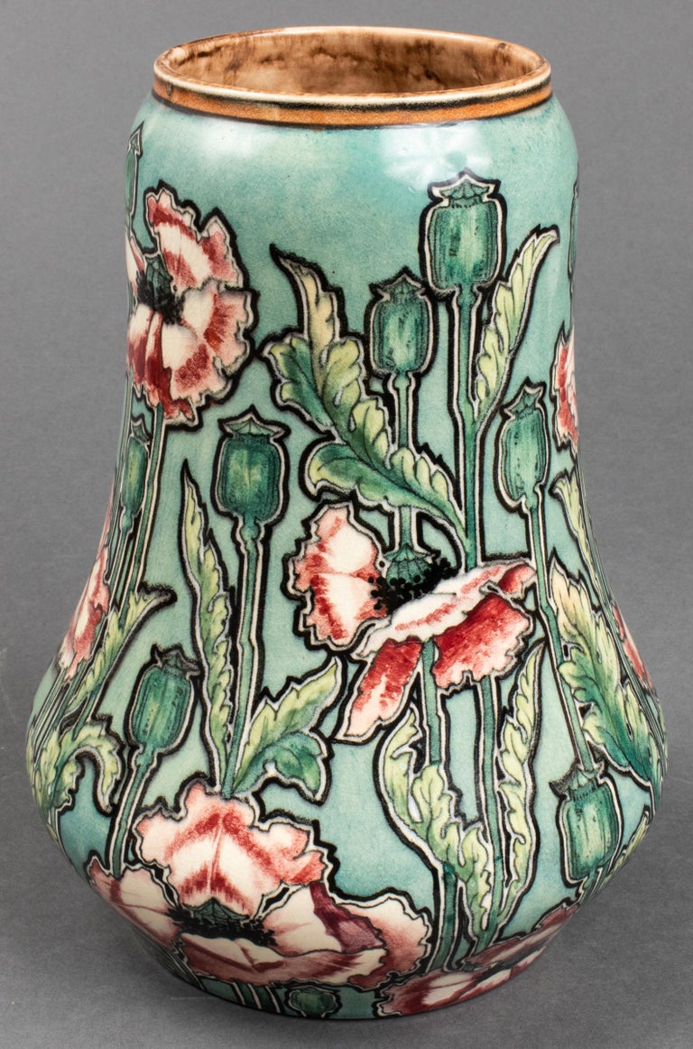 Royal Bonn Art Nouveau Pottery Vase For Sale at 1stDibs