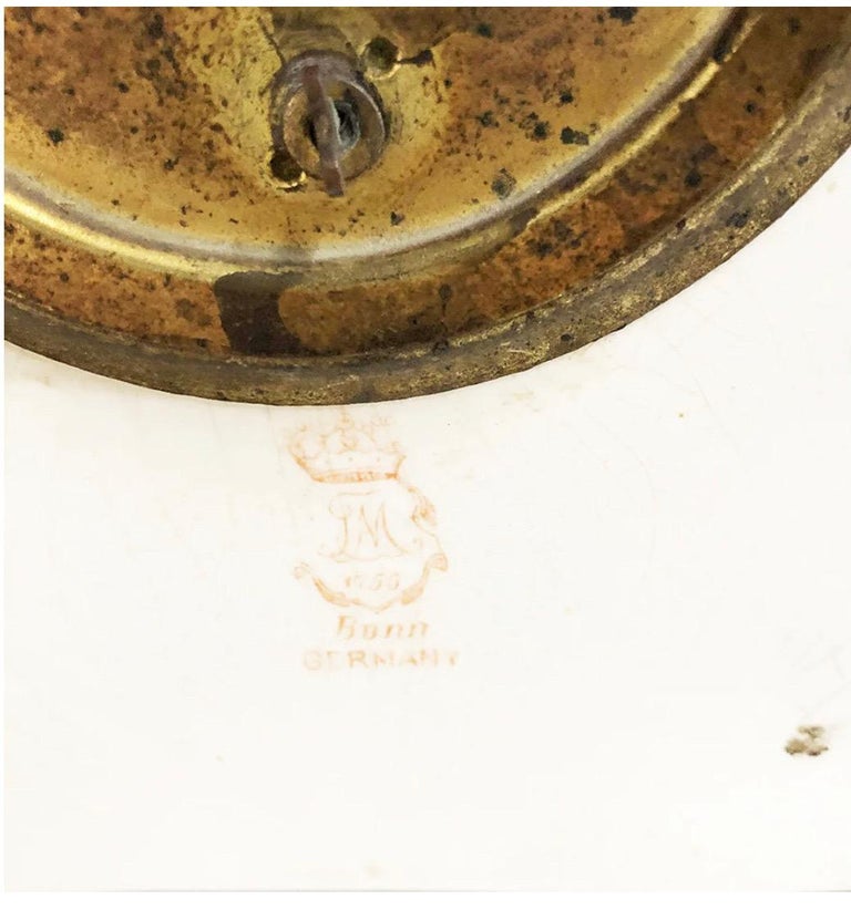 Royal Bonn Germany Table Clock early 1900s -Antiques- For Sale at 1stDibs