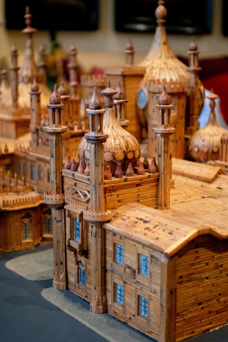Royal Brighton Pavilion Matchstick Architectural Model by Bernard ...