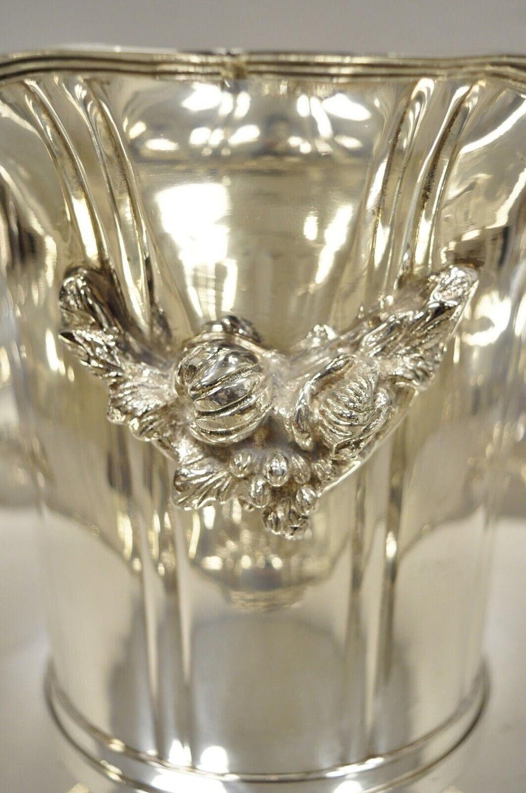 Royal Castle Sheffield Silver Plated Branch Handle Punch Bowl and Ice ...