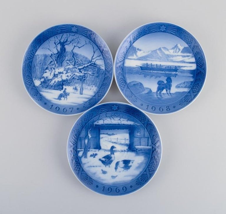 Royal Copenhagen Christmas Plates