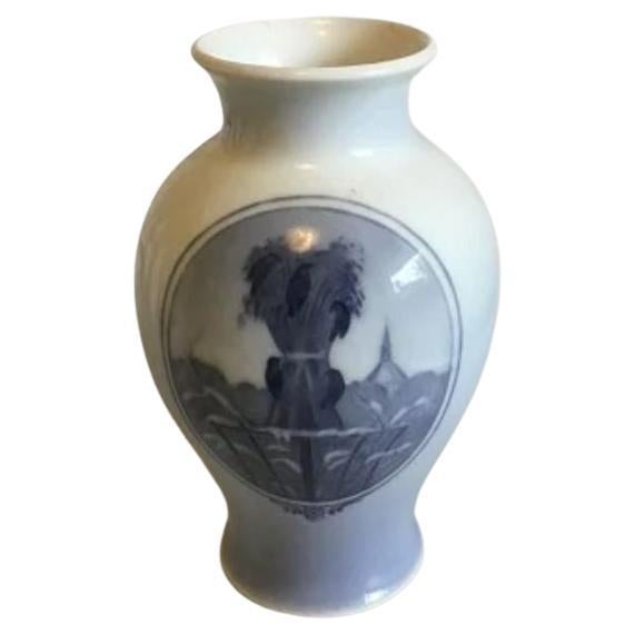 Large Royal Copenhagen Porcelain Vase, Dated 1927 For Sale at 1stDibs