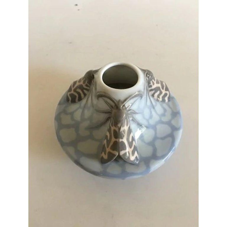 Royal Copenhagen Art Nouveau Insect Vase No 318/20 For Sale at 1stDibs