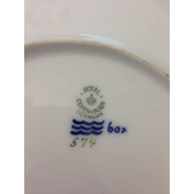 Royal Copenhagen Art Nouveau Motif Plate with Birds No 574 For Sale at ...
