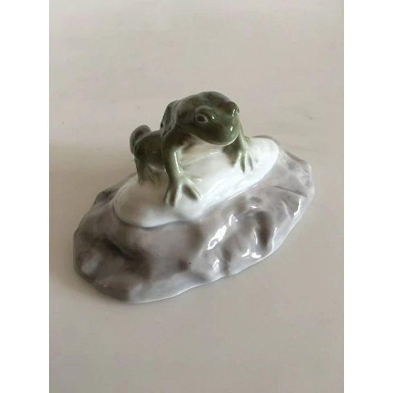 Royal Copenhagen Art Nouveau Paperweight with Frog No 882 For Sale at ...