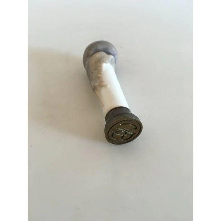 Royal Copenhagen Art Nouveau Signet/Seal with Snail Handle For Sale at ...