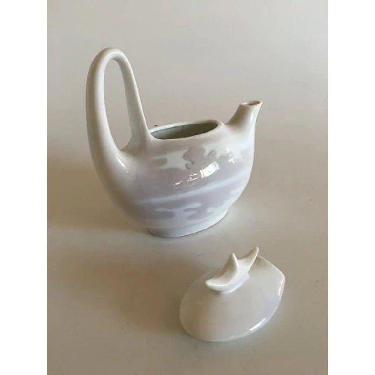 Royal Copenhagen Art Nouveau Unique Coffee Pot by Marianne Host from 1902 For Sale at 1stDibs