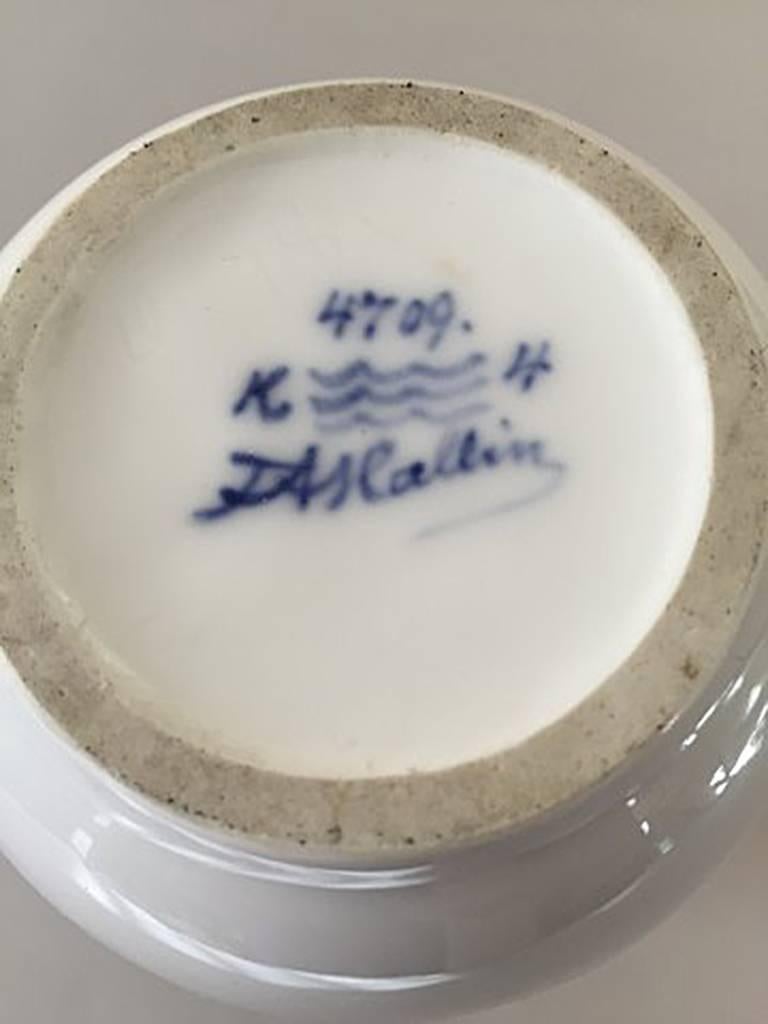 Royal Copenhagen Art Nouveau Unique Vase with Mice by Frederik August ...