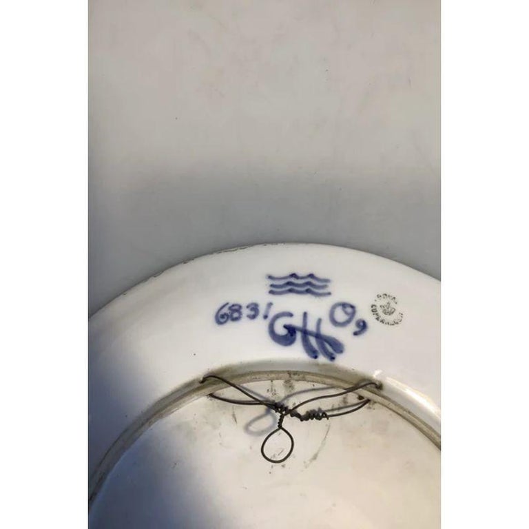 Royal Copenhagen Art Nouveau Unique Weight Plate by Gerhard Heilmann ...