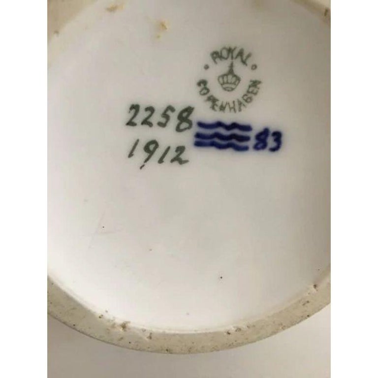 Royal Copenhagen Art Nouveau Vase No 2258/1912 with Danish Mill Motif ...