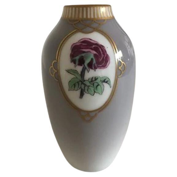 Royal Copenhagen Art Nouveau Vase with Flower Motif No 1305/239 For ...