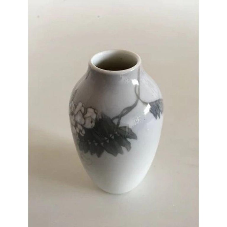 Royal Copenhagen Art Nouveau Vase with Flower Motif No 1305/239 For ...