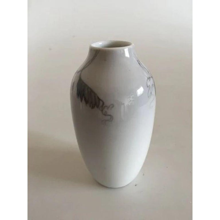 Royal Copenhagen Art Nouveau Vase with Flower Motif No 1305/239 For ...