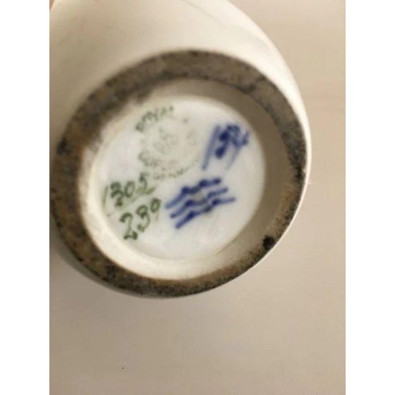 Royal Copenhagen Art Nouveau Vase with Flower Motif No 1305/239 For ...