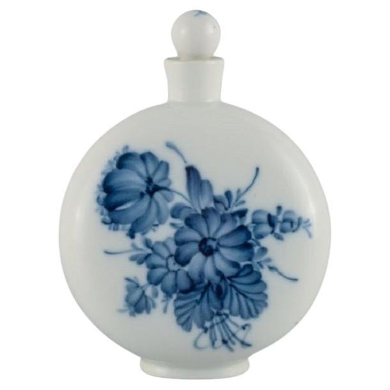 Royal Copenhagen, Blue Bouquet, Bottle with Stopper For Sale at 1stDibs
